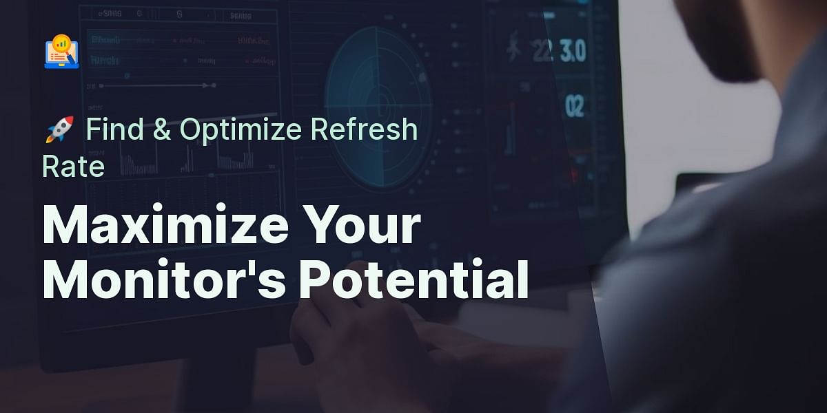 Unlocking the Full Potential of Your Monitor: How to Find and Optimize ...
