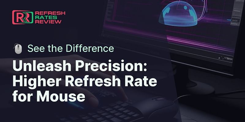 Does a higher refresh rate improve mouse movement accuracy?
